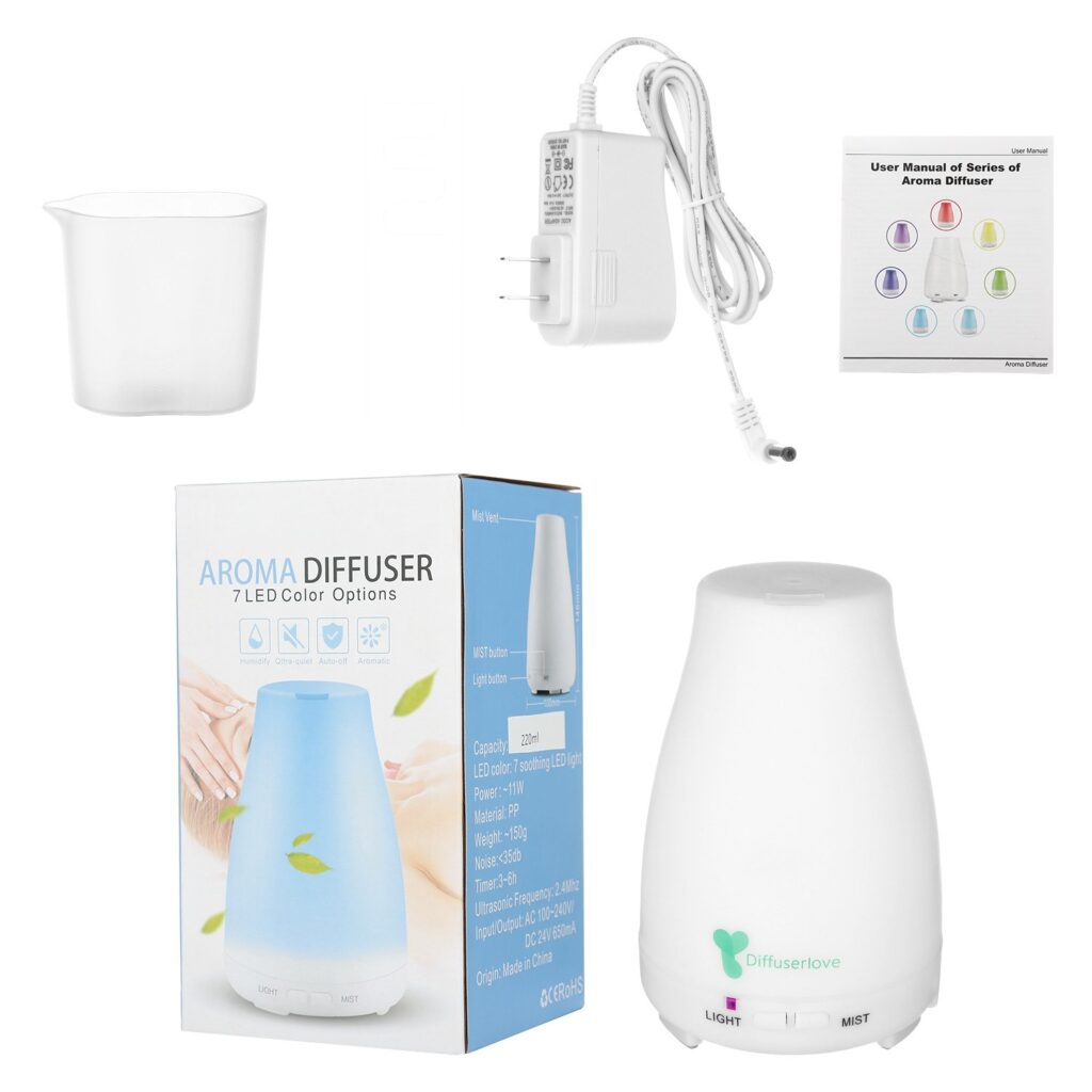 Diffuserlove 2 Pack Max 200ml Essential Oil Diffuser – Diffuserlove